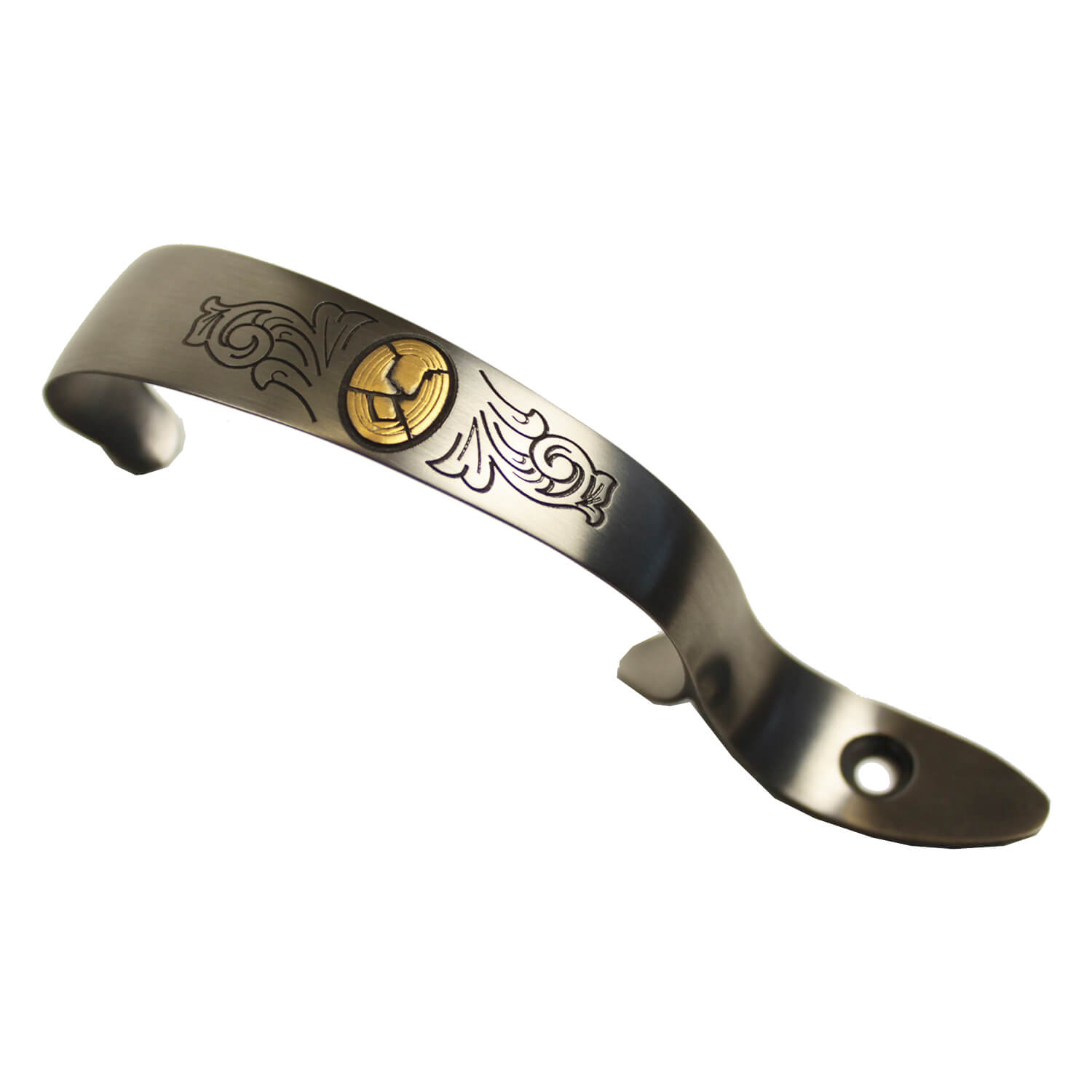 K-80, Trigger Guard, Nitride, Gold Broken Target | Krieghoff
